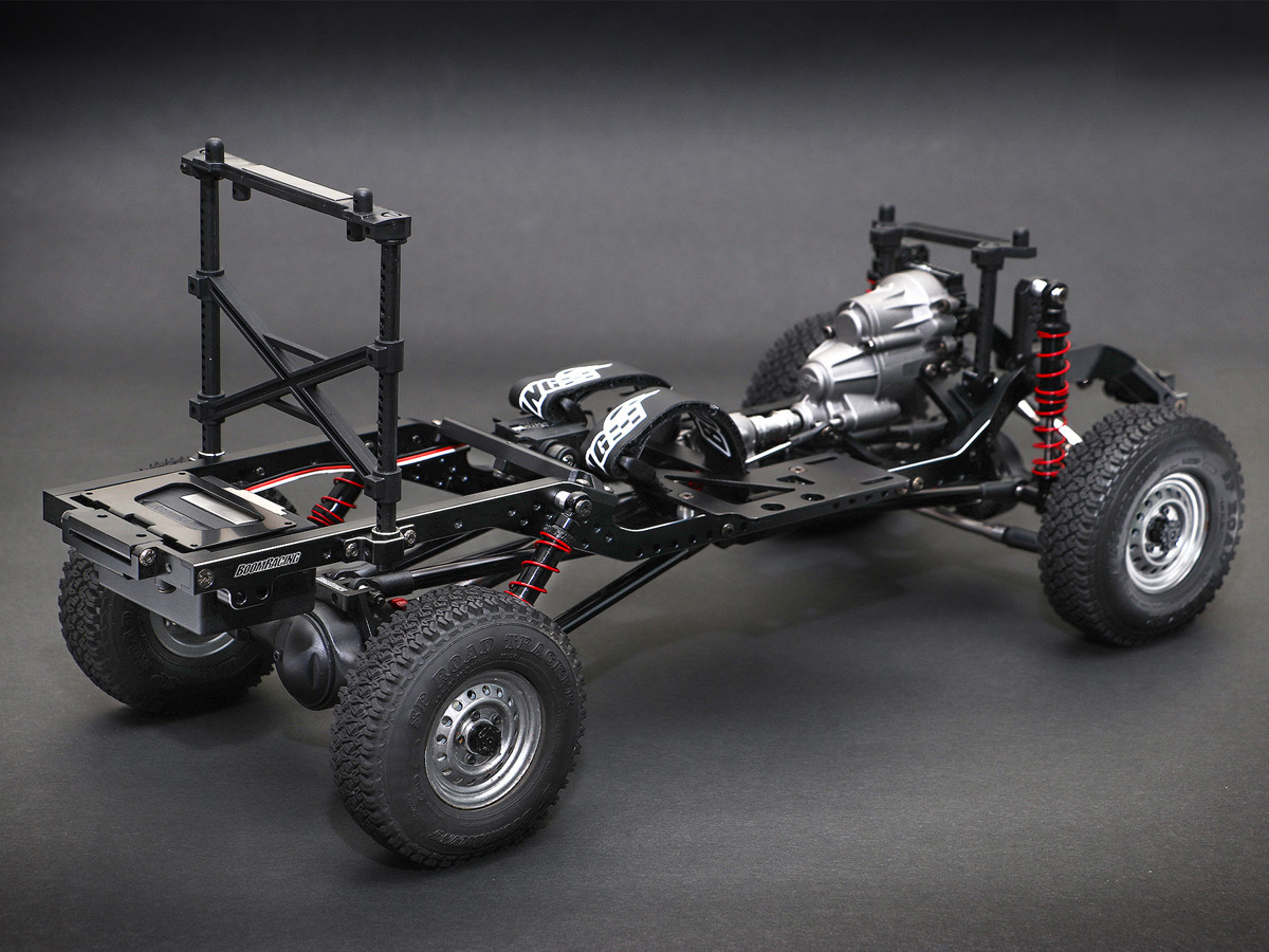 BR8002 Boom Racing KIT 1/10 Radio Control Chassis Kit with LC70 Hard Body