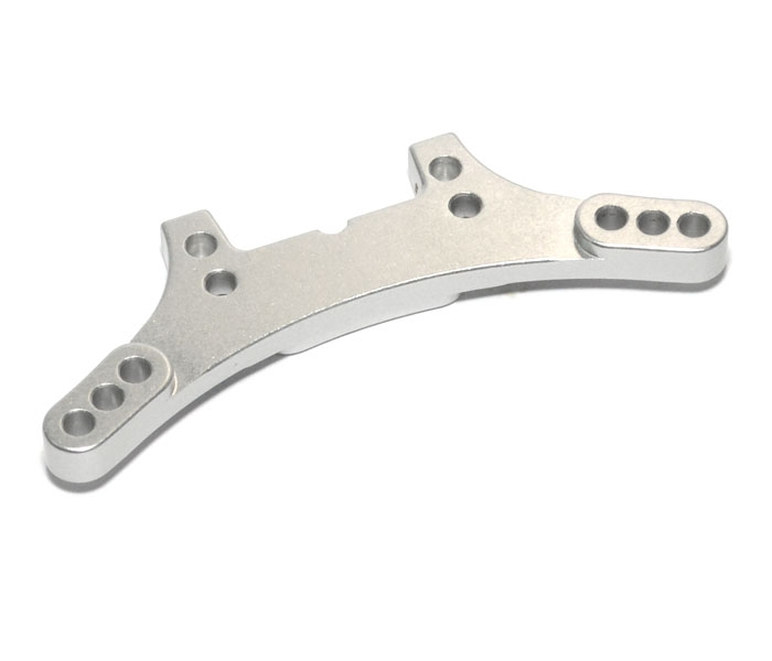Aluminum Front Shock Tower - 1 Pc Silver