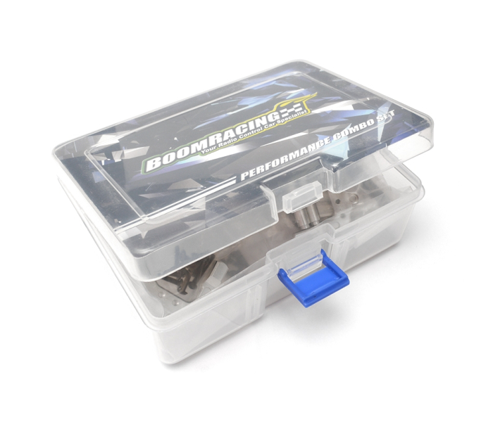 Axial Wraith Front & Rear Shock Mount And Servo Mount Combo Set Gun Metal