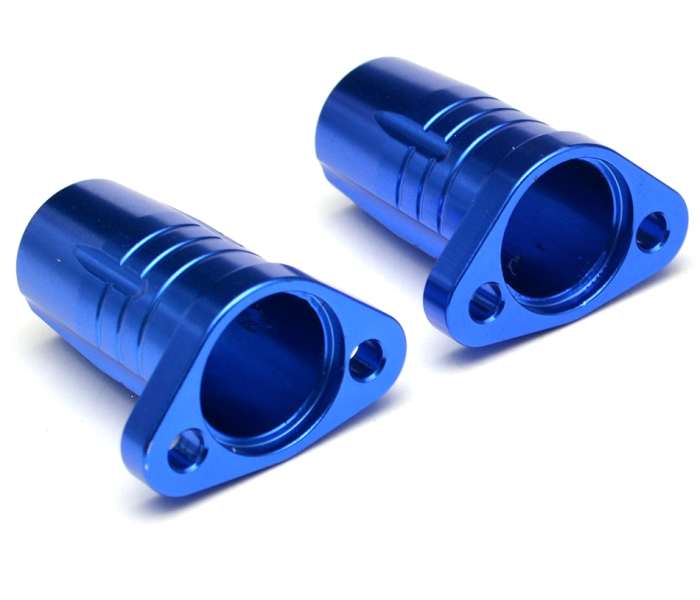 Aluminum Rear Axle Lock-out - 1 Pair Blue