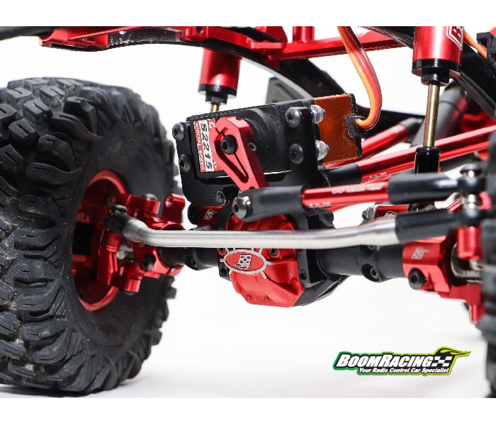 AR44 Axle Mounted Servo Conversion Kit w/ 4-Link Truss Black