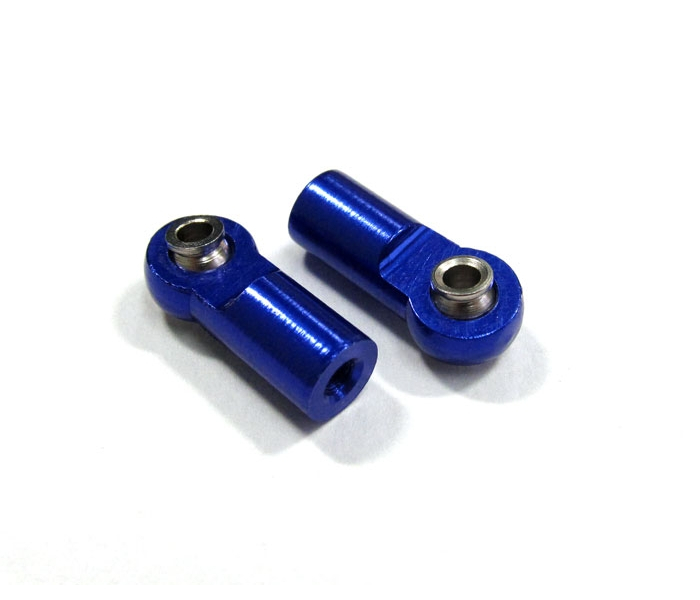 Boomerang™ Type PB Aluminum Rod End For Piggyback Damper Blue