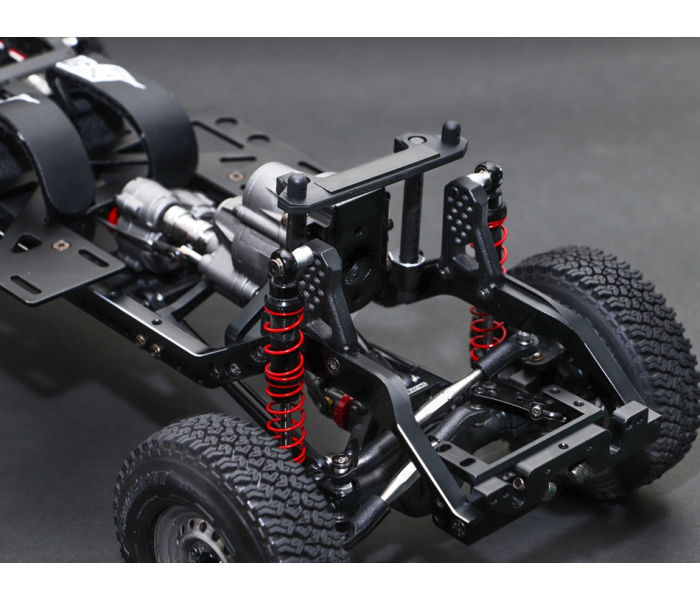 Aluminum Front Body Post Mount (2) Black