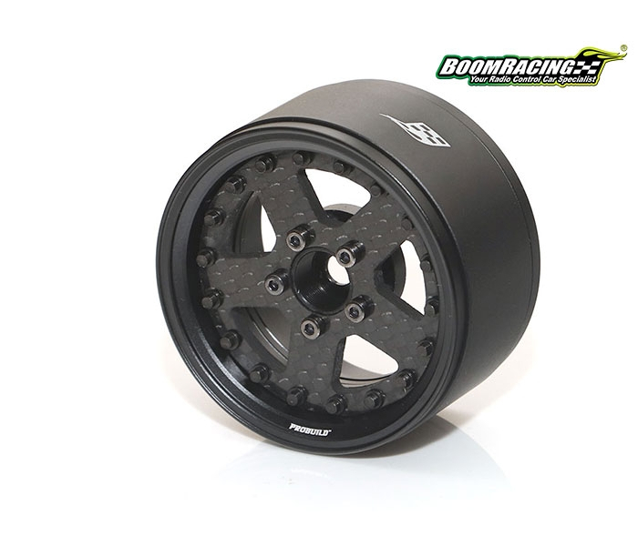 ProBuild™ 1.9" CF5 Carbon Fiber Faceplate (1) Black