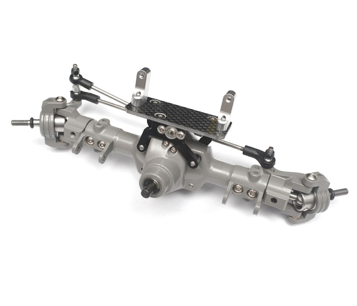 Heavy Duty Complete Assembled Military Front Axle For SCX10 - 1 Set