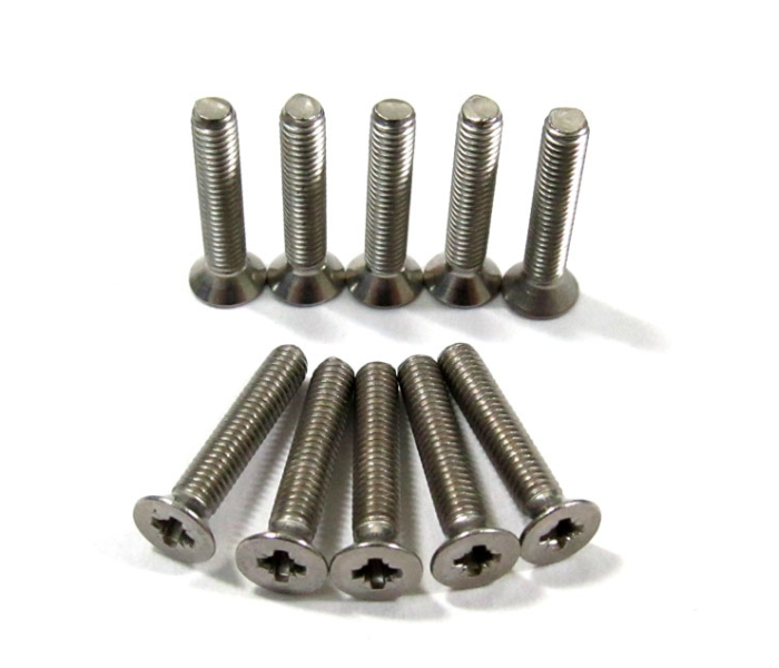 Flathead Phillips Countersunk Screws 3x16mm (10)