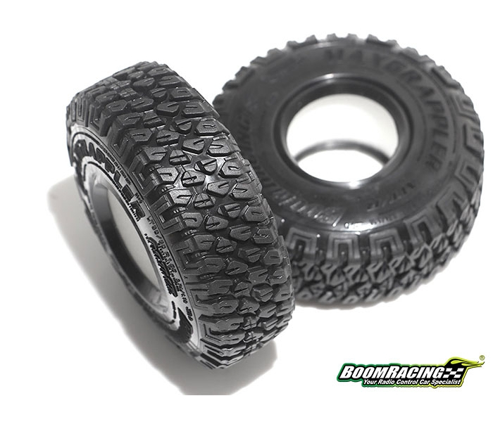 1.55" MAXGRAPPLER Scale RC Tire Gekko Compound 3.74"x1.18" (95x30mm ...