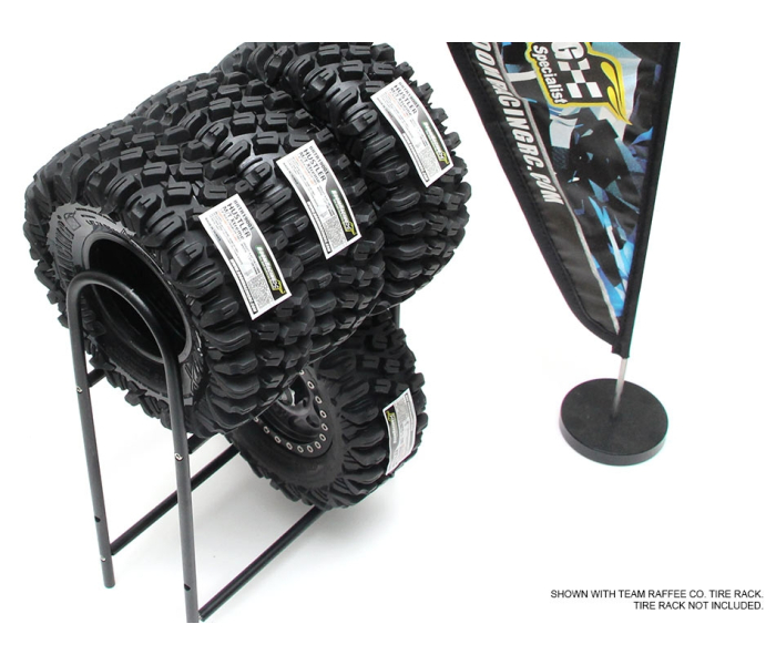 HUSTLER M/T Xtreme 1.9 Rock Crawling Tires 4.45x1.57 SNAIL SLIME ...