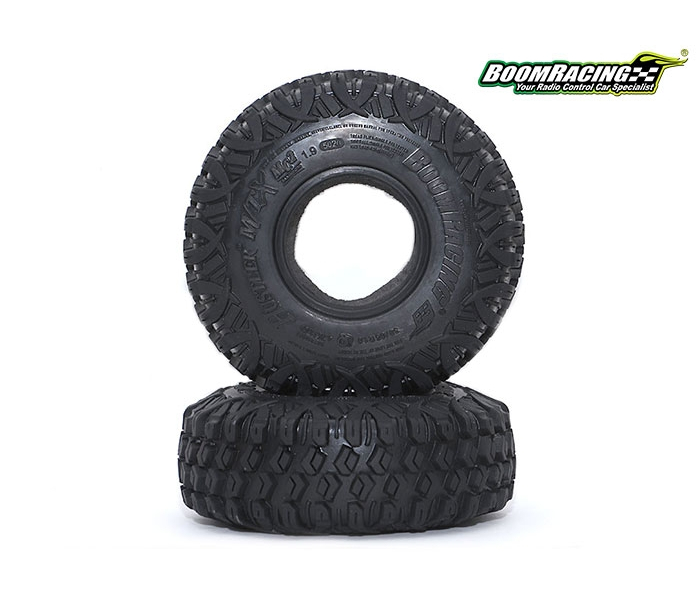 HUSTLER M/T Xtreme 1.9 MC2 Narrow Rock Crawling Tires 4.75x1.50 SNAIL ...