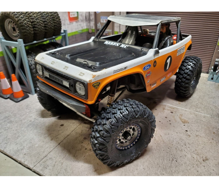 HUSTLER M/T Xtreme 1.9 MC2 Narrow Rock Crawling Tires 4.75x1.50 SNAIL ...