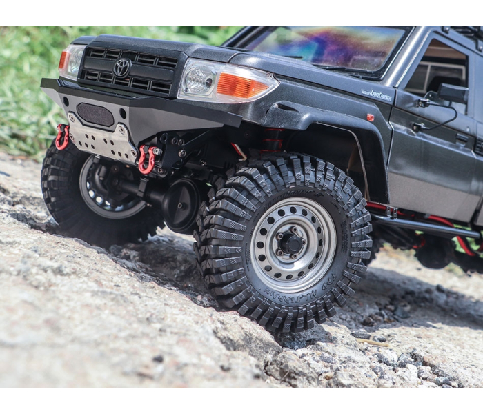 1.9" TPD All-Terrain Crawler Tire Gekko BLACK 3.82"x1.3" (97x33mm) w ...