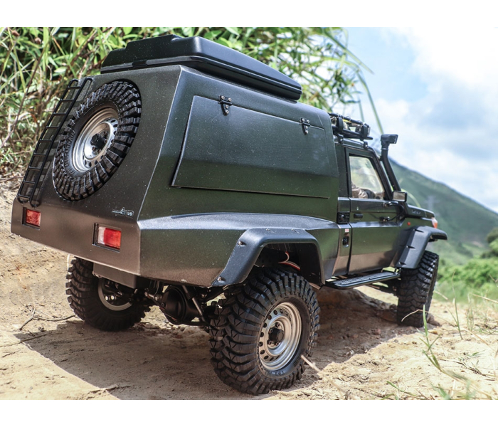 1.9" TPD All-Terrain Crawler Tire Gekko BLACK 3.82"x1.3" (97x33mm) w ...