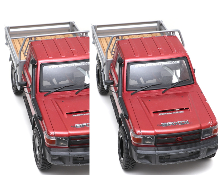 1.9" Narrow 16-Hole Classic Steelie Reversible Beadlock Wheels (Rear) w ...