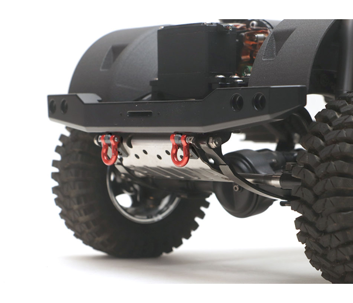 KUDU™ Front D-Ring Shackles & Retainer for BRX02 Leaf Spring Version