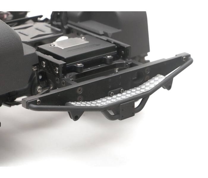 KUDU™ Rear Metal Step Bumper w/ Diamond Plate