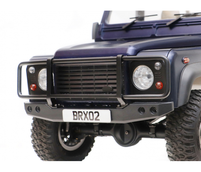 KUDU™ Front Wide Steel Bull Bar Set Black