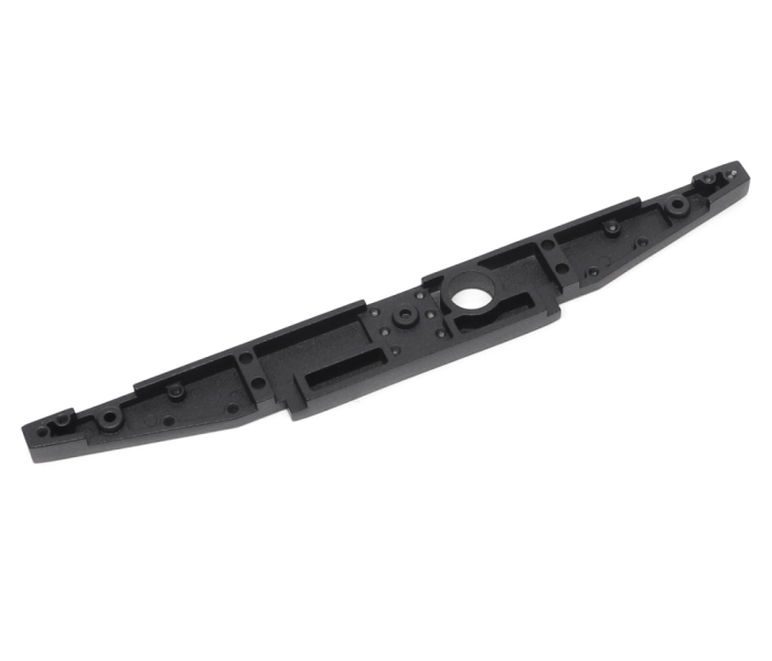 Aluminum Rear Bumper Black