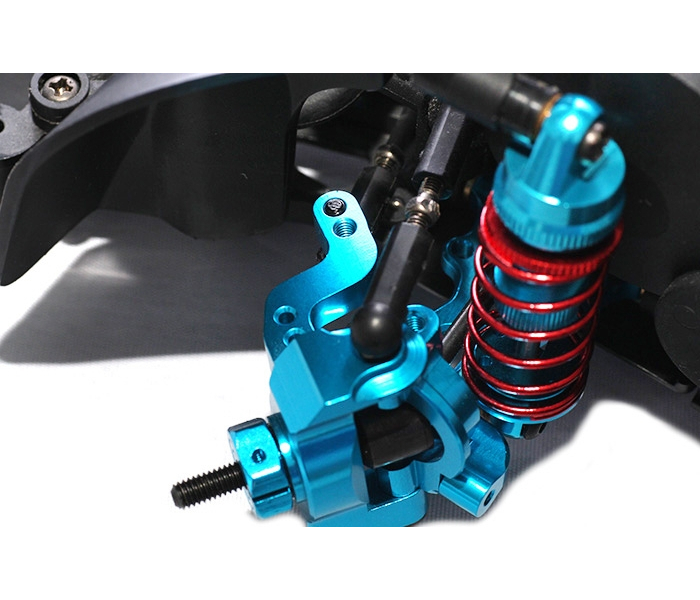 Aluminium Front Castor Block (2) Blue