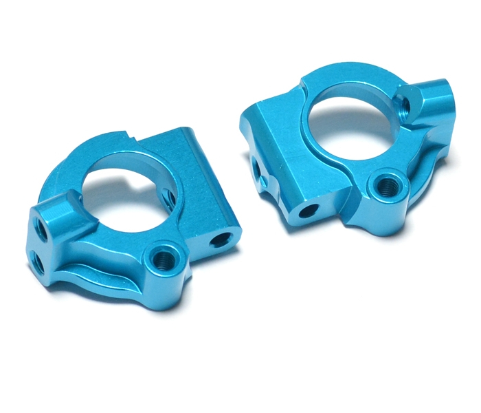 Aluminium Front Castor Block (2) Blue