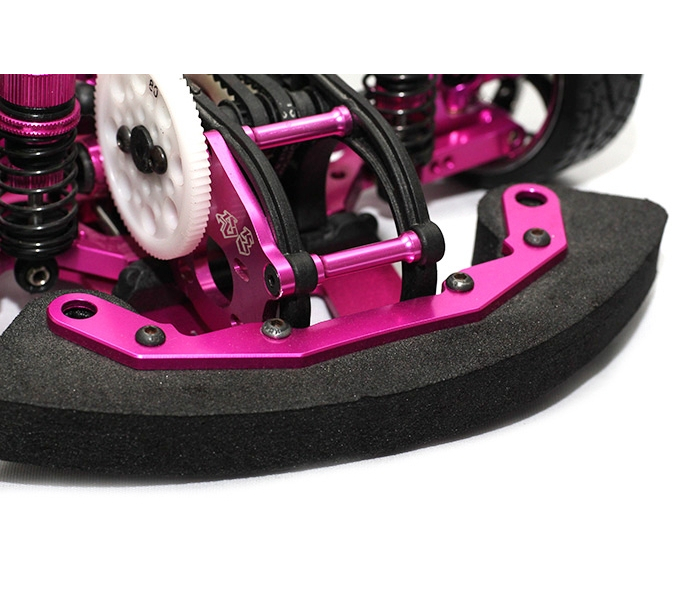 Aluminum Front Upper & Lower Bumper Black