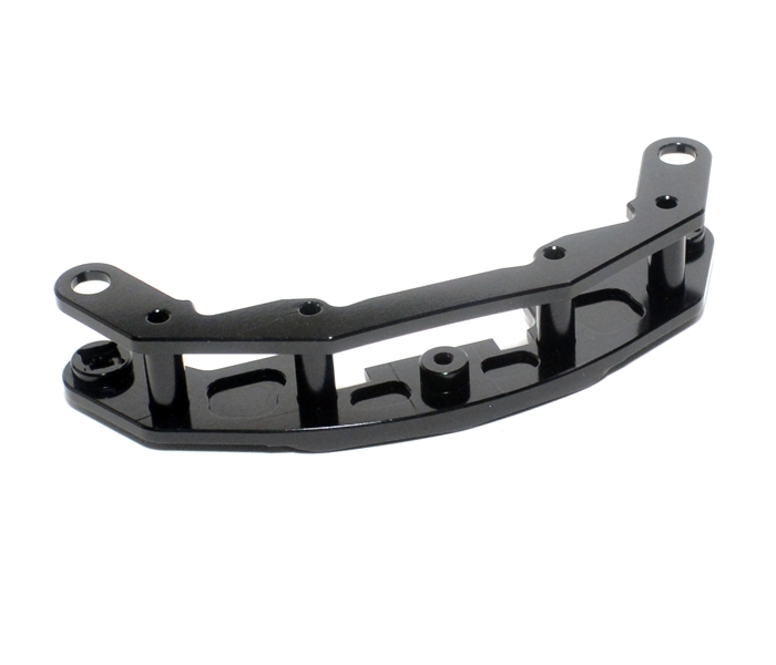 Aluminum Front Upper & Lower Bumper Black