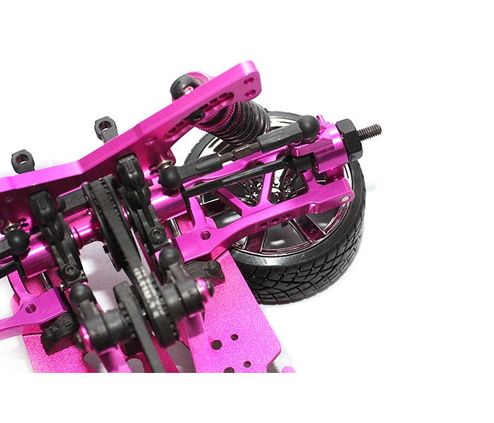 Aluminum Rear Suspension Arms With Pins Silver