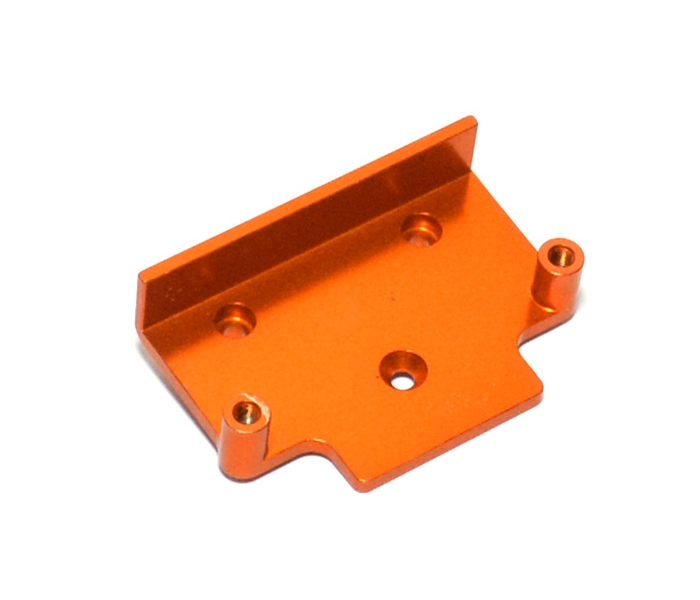 Aluminum Esc Mount Plate (Rear) - 1Pc Orange
