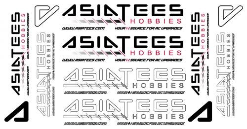 Shop AsiaTees Hobbies Decal Sticker | BoomRacing.com