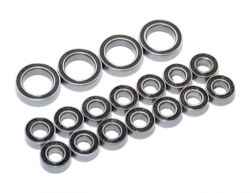 Shop High Performance Full Ball Bearings Set Rubber Sealed (18 Total ...
