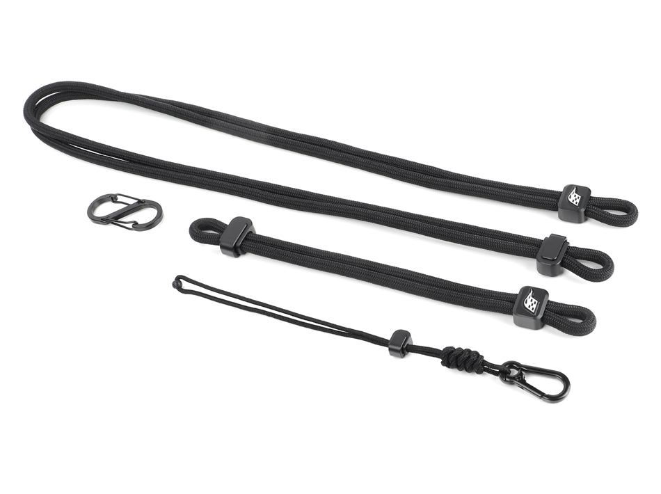 Shop Remote Strap Set for Neck & Wrist (USA Cords) Black | BoomRacing.com