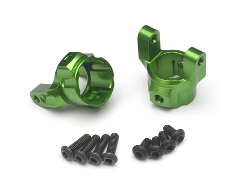 Shop Aluminum Castor Block - 2 Pcs Green | BoomRacing.com