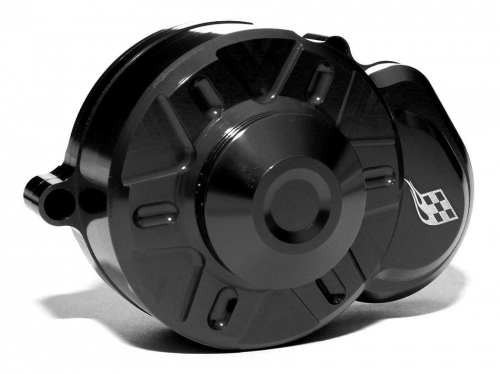 Shop Aluminum Transmission Spur Gear Case Cover Black | BoomRacing.com