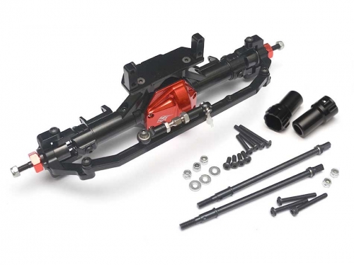 Shop Complete Assembled Aluminum Convertible Front or Rear Axle Red ...
