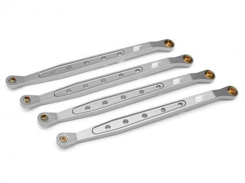 Shop Aluminum Chassis Linkage (4) Silver | BoomRacing.com