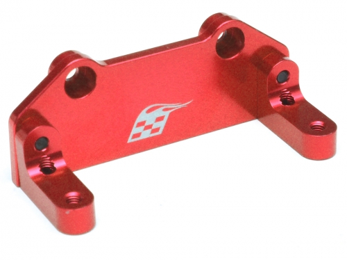 Shop Aluminum Servo Plate - 1 Pc Red | BoomRacing.com