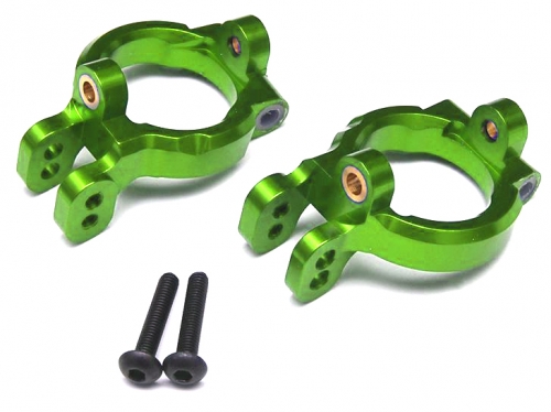 Shop Aluminum Front Steering Knuckle Caster Blocks - 1 Pair Green ...