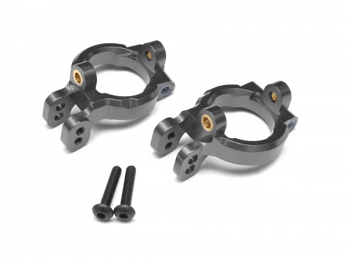 Shop Aluminum Front Steering Knuckle Caster Blocks - 1 Pair Gun Metal ...