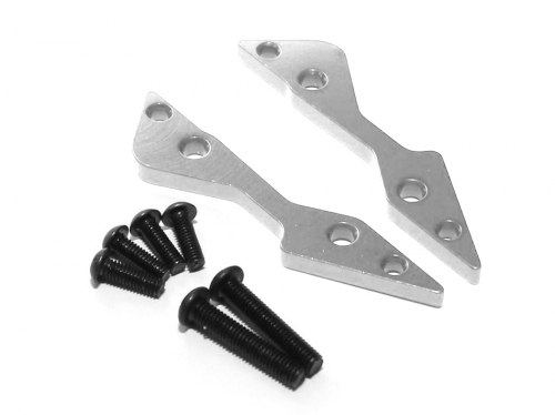Shop Aluminum Rear Multi Shock Mount - 1 Pair Silver | BoomRacing.com