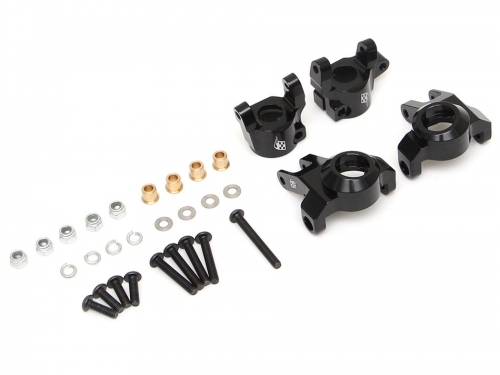 Shop Aluminum AR44 Steering Knuckle & C-Hub Carrier Set Black [RECON G6 ...