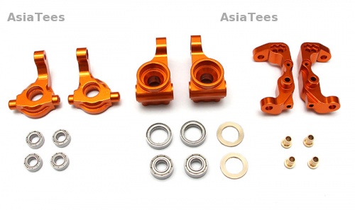 Shop Aluminum Upgrade Steering Combo Set With Tool Box for RC10B5 - 3 ...