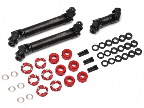 Complete BADASS™ HD Steel Center Drive Shaft Set for Boom Racing D90 ...
