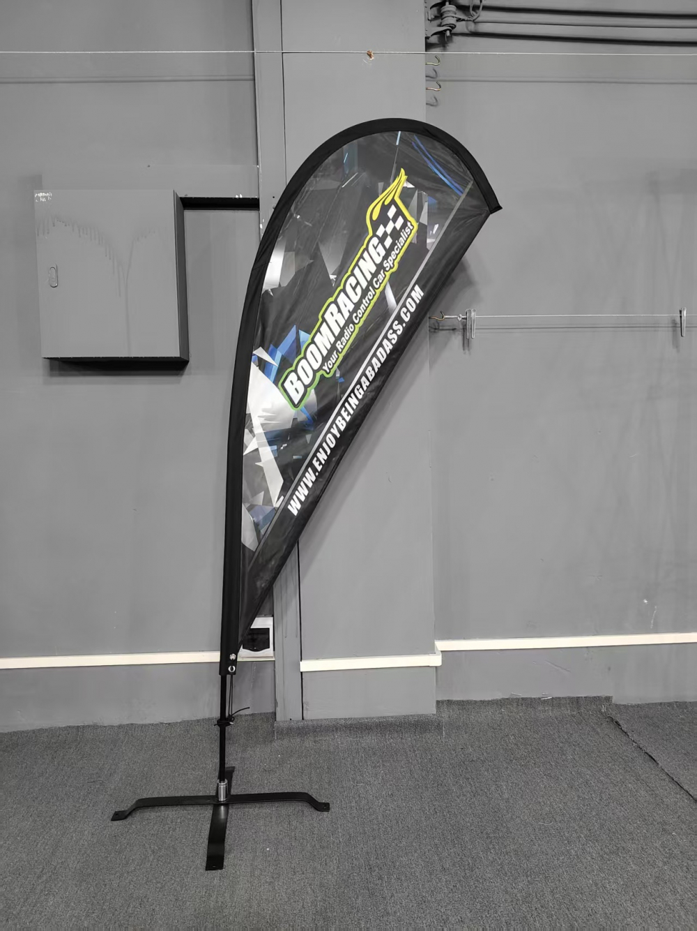 Shop Boom Racing Flag - 2.8m Height | BoomRacing.com