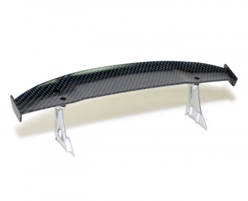 Shop 1/10th Scale CF Rear Spoiler Wing W/ Stands (#00447) | BoomRacing.com