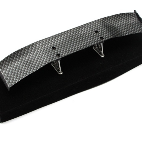 Shop 1/10th Scale RC Toy CF Rear Spoiler Wing W/ Stands (#00500 ...