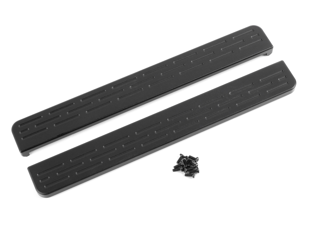 Shop Aluminum Side Step L&R Black | BoomRacing.com
