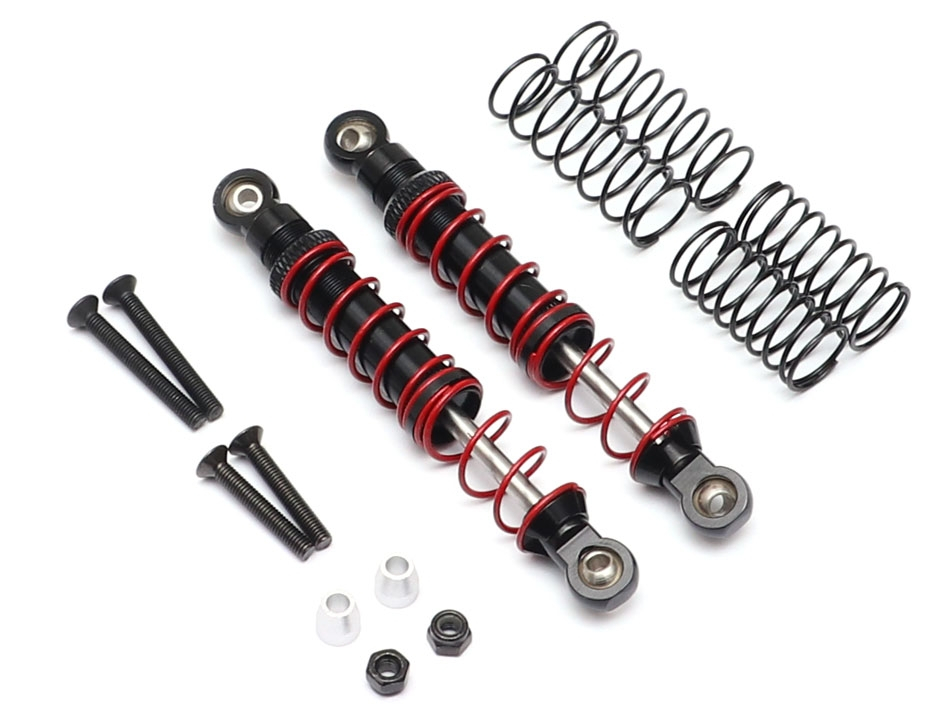 Shop Front Aluminum Double Spring Shocks 80mm w/ Optional Soft Springs ...