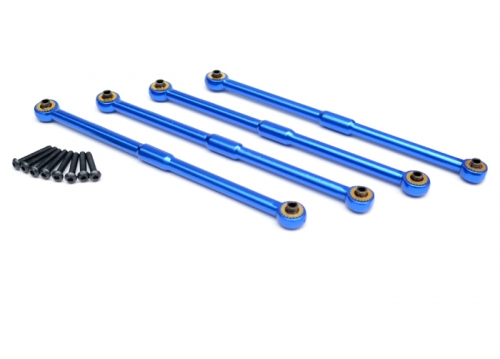Shop Aluminum Chassis Links Set - 4Pcs Blue | BoomRacing.com