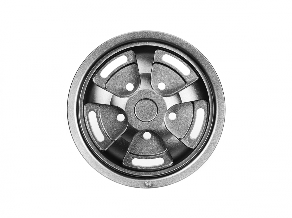 Shop ProBuild™ 1.9" Aluminum Rostyle Classic Faceplate (2) Chrome ...