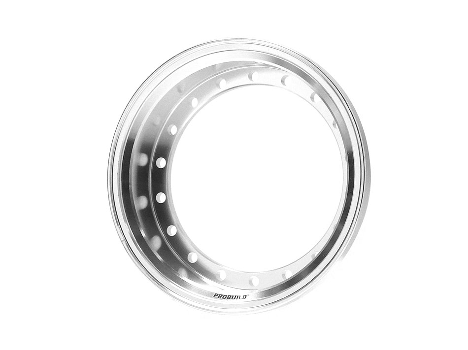 Shop ProBuild™ 1.9" Alum 10mm Wheel Barrel (1) Platinum | BoomRacing.com