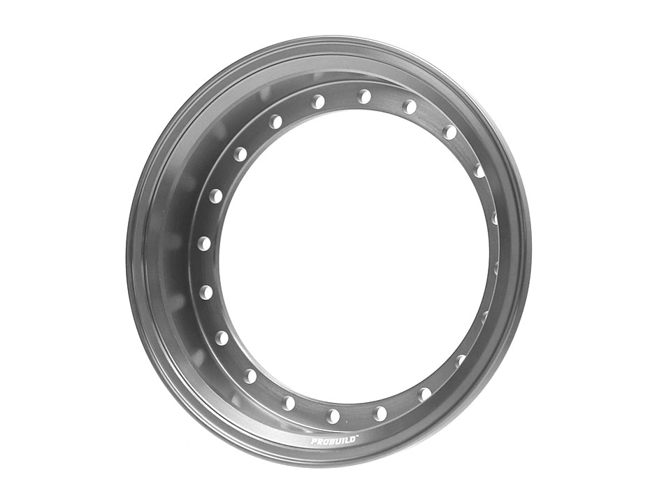 Shop ProBuild™ 2.2" Alum 13.5mm (Base) Wheel Barrel (1) Gun Metal ...